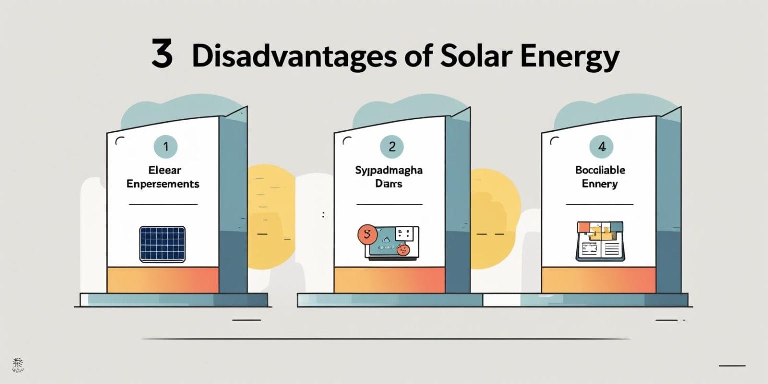 3 Disadvantages of Solar Energy: Hidden Drawbacks Revealed