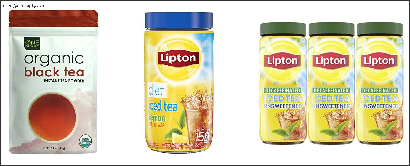 Top 10 Best Instant Iced Tea Powder ( Review & Buying Guide )