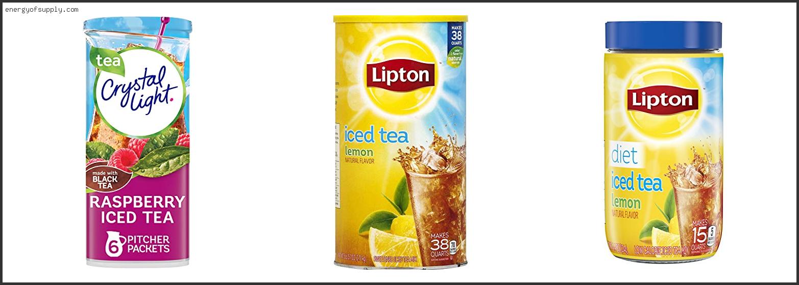 Top 10 Best Powdered Iced Tea Mix 2025 ( Updated )