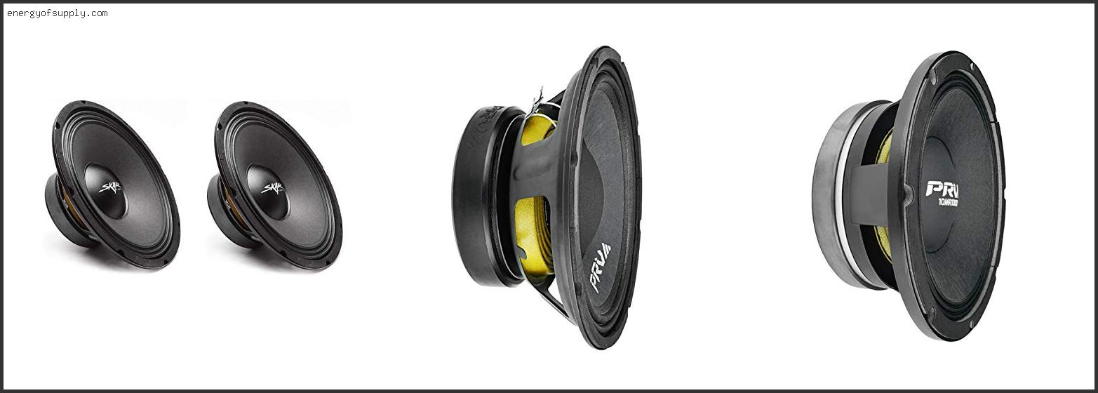 The Best 10 Inch Midrange Speakers Of The Year